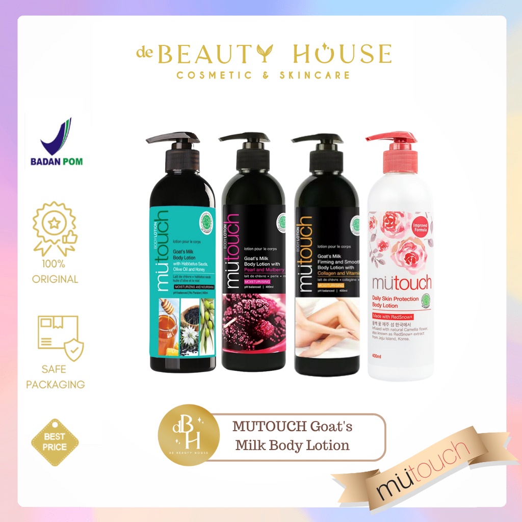 Jual MUTOUCH Goat's Milk Body Lotion 400ML | Shopee Indonesia