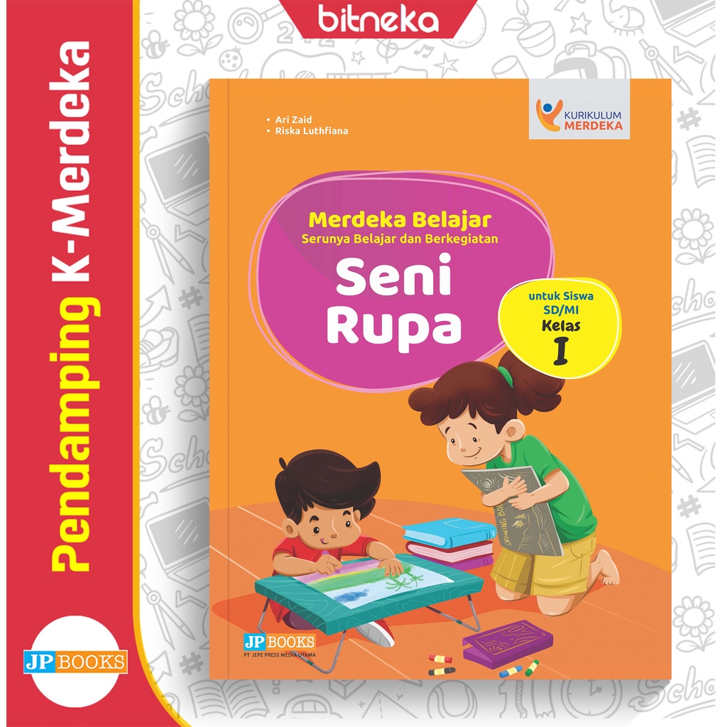 Jual Buku Teks Pendamping Seni Rupa SD/MI Kelas 1 Kurikulum Merdeka - JPBOOKS | Shopee Indonesia