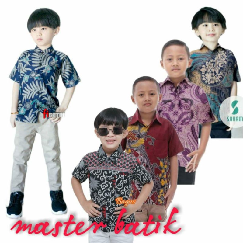 Jual Master batik | baju batik anak | kemeja batik anak | hem batik ...