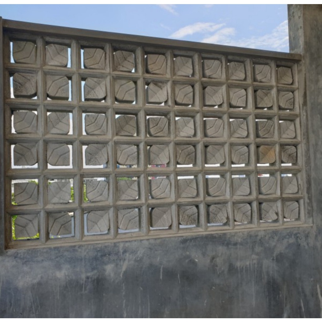 Jual Roster Beton Motif Daun Minimalis Estetik (TIRTA ROSTER) | Shopee ...