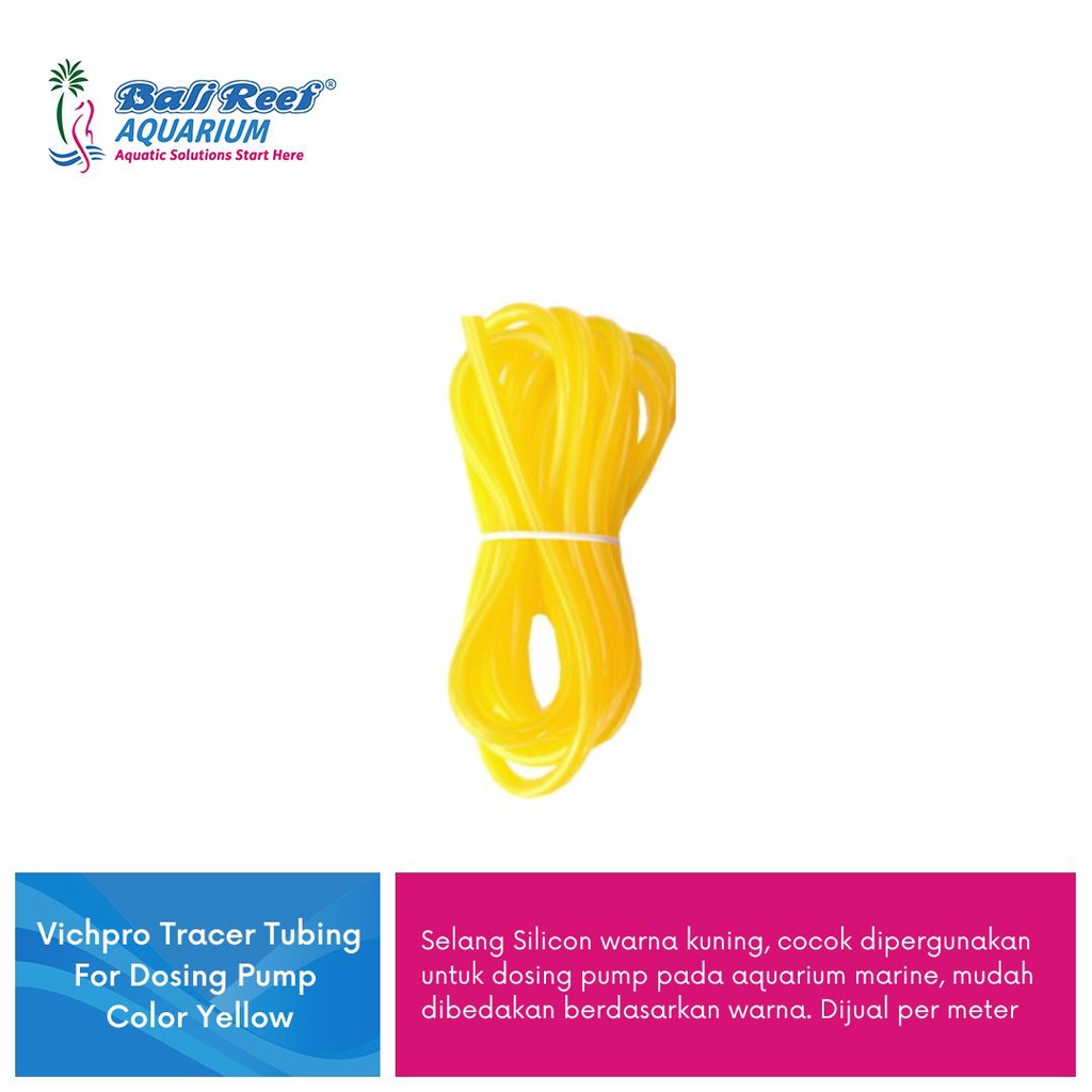 Jual Selang Dosing Pump Silicon Warna Kuning Per 1 Meter | Shopee Indonesia
