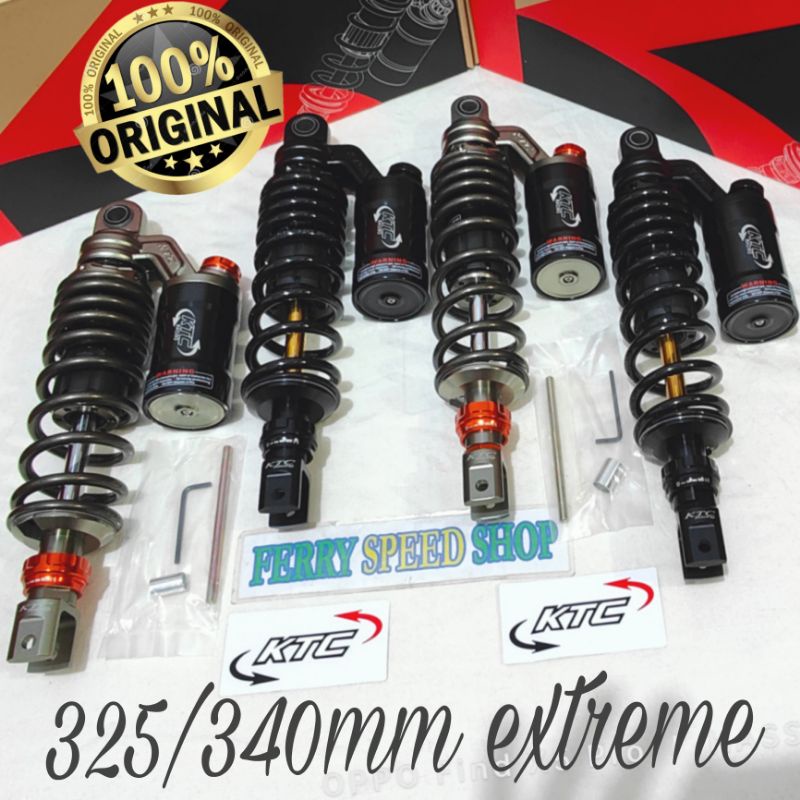 Jual Shockbreaker KTC evo / KTC Extreme 340mm 330mm 325mm / Shock ktc ...