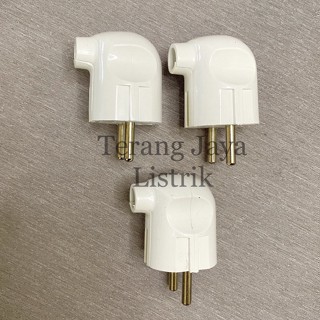 Jual Broco Steker Bulat L Arde 13312 Putih Colokan Original | Shopee ...