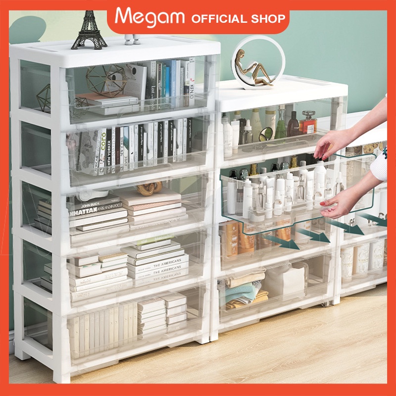 Jual Megam Lemari Pakaian Loker Plastik Lemari Plastik Laci Plastik ...