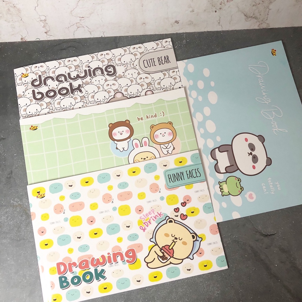 Jual 103 - Buku Gambar Kiky / SIDU A4 / Buku Menggambar / Drawing Book ...
