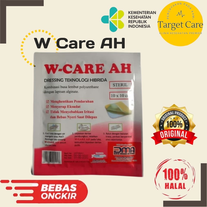 Jual W-CARE AH / WE CARE AH / W CARE AH / WCARE AH perban balutan untuk ...