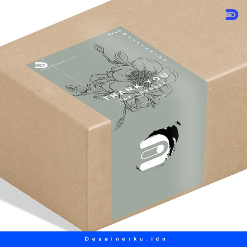 Jual STICKER SEAL BOX/STICKER BOX HAMPERS/STICKER SEAL PACKAGING ...