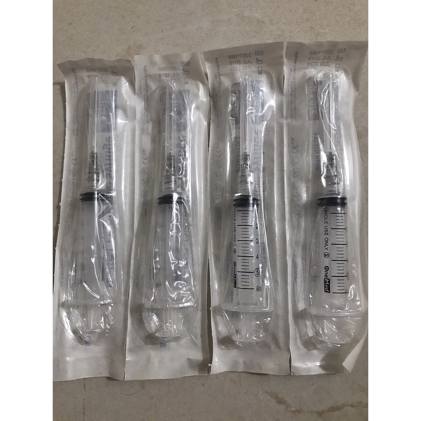 Jual syringe 5cc jarum suntik 5cc spuit 5cc merk onemed | Shopee Indonesia