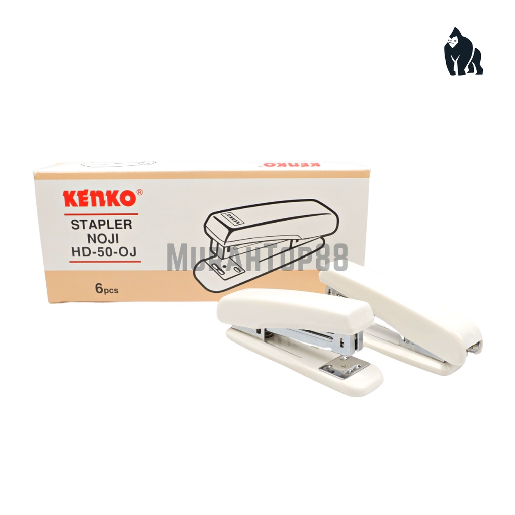 Jual Stapler Besar Kenko NOJI HD-50-OJ Putih / Staples Hekter Jepretan ...
