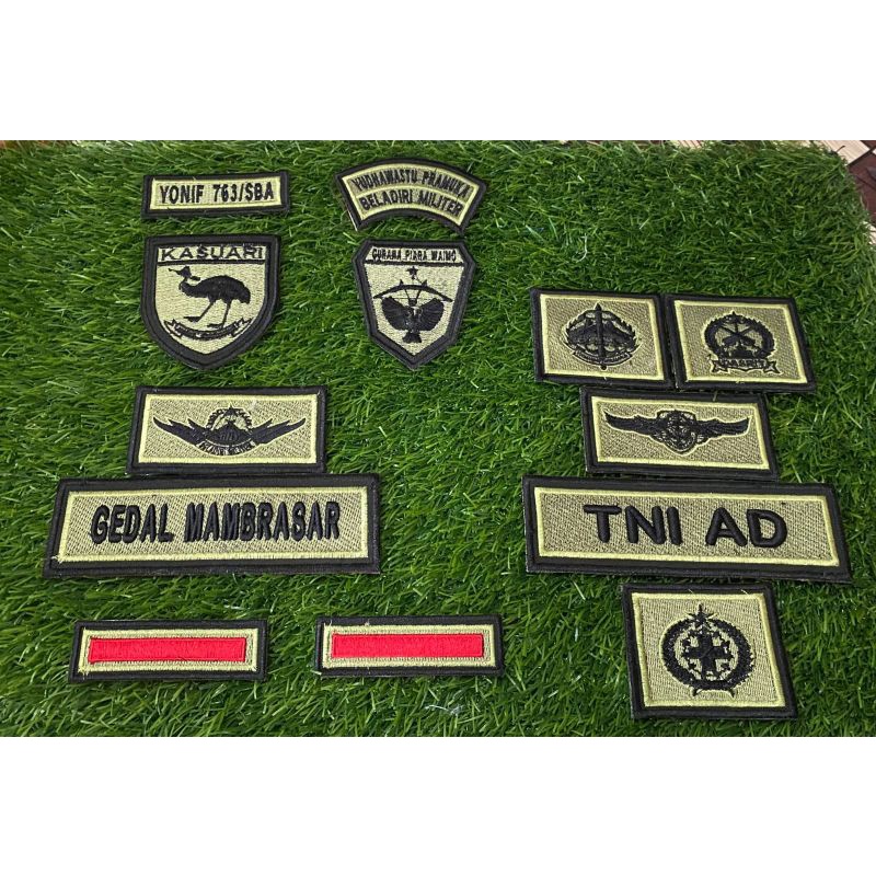 Jual papan nama PDL TNI AD terbaru | pembagian 2022 terbaru | Shopee Indonesia
