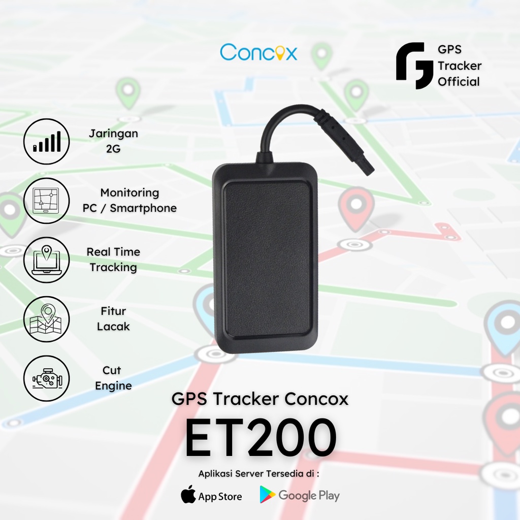 Jual Smart GPS Tracker Concox Original Wetrack 2 ET200 | Shopee Indonesia