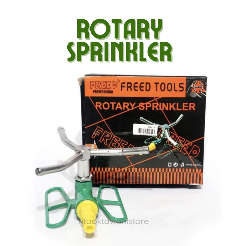 Jual Alat Penyiram Tanaman Otomatis / Springkler Rotary | Shopee Indonesia