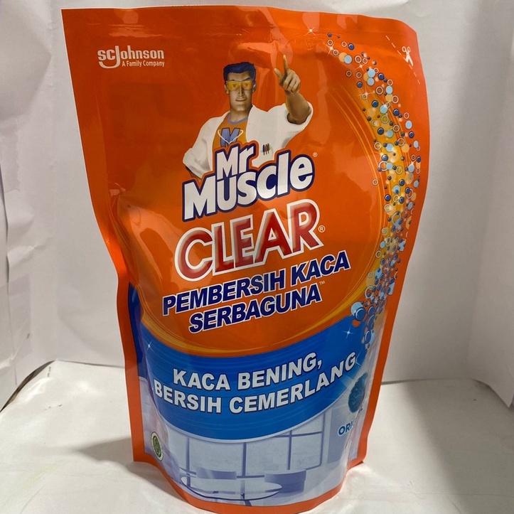 Jual MR. MUSCLE CLEAR LIQ BLUE RFL 400ML | Shopee Indonesia