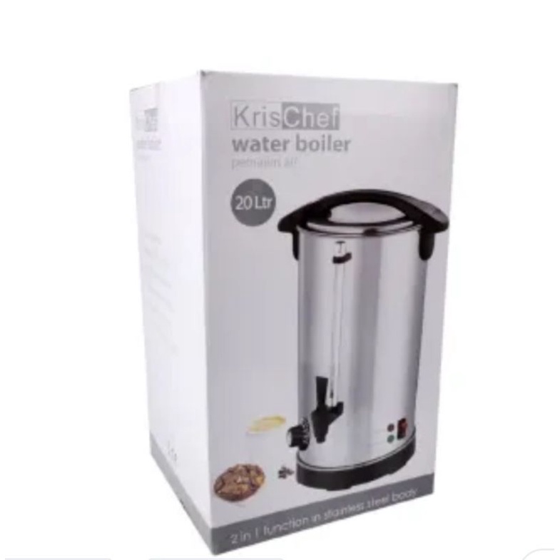 Jual Water boiler 20 liter krischef teko pemanas air listrik | Shopee ...