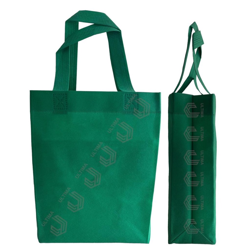 Jual TAS BOX BAG SPUNBOUND GOODIE BAG WARNA HIJAU DAUN TUA | Shopee ...