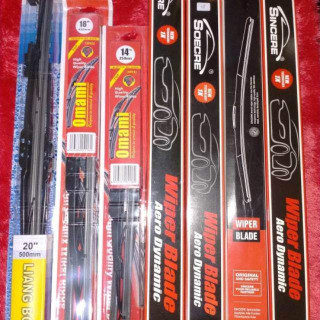 Jual Wiper Besi 14 Inch / 16 Inch / 17 Inch / 18 Inch / 20 Inch / 22 ...
