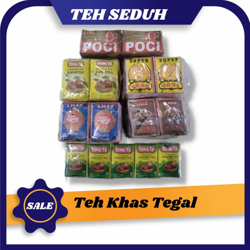 Jual Teh Khas Tegal Poci / 2 Tang / Tong Tji / Gopek | Shopee Indonesia