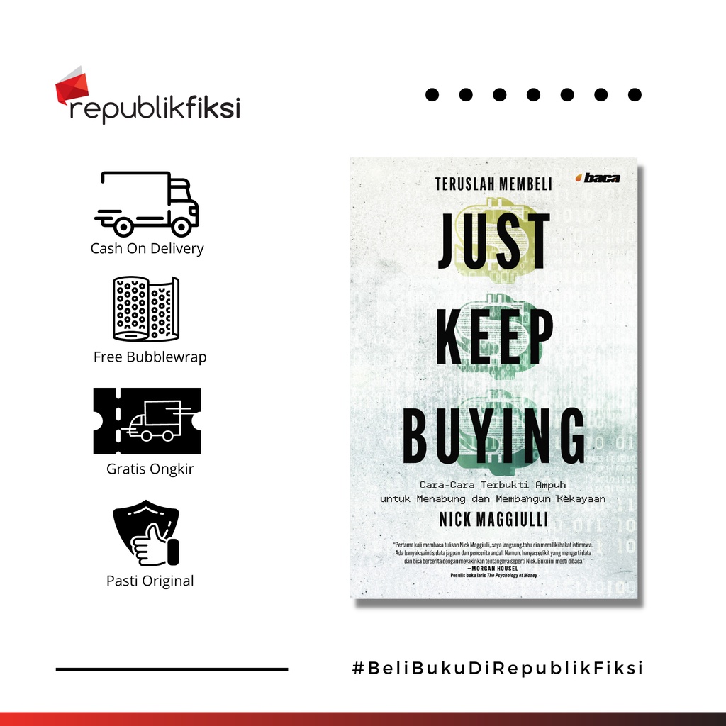 Jual Buku Just Keep Buying - Nick Maggiulli - Baca | Shopee Indonesia