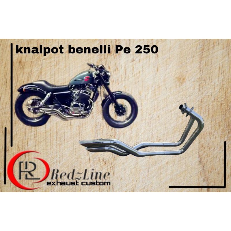 Jual Knalpot benelli patagonian eagle 250-benelli Pe 250cc full system ...