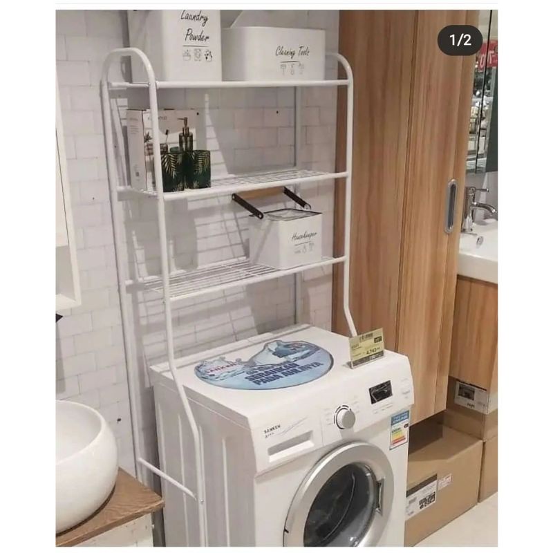 Jual rak mesin cuci besi informa muat banyak sale rak susun mesin cuci ...