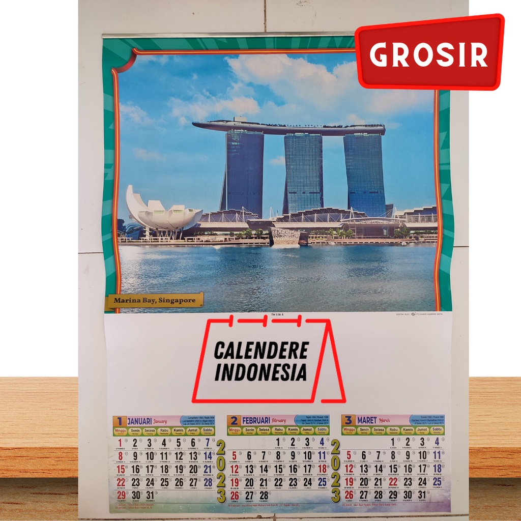 Jual KALENDER TRIWULAN TERBARU - KALENDER 4 LEMBAR - GROSIR TERMURAH ...