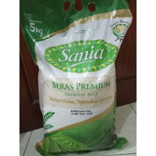 Jual Beras sania 5kg/ Beras sania premium 5kg | Shopee Indonesia