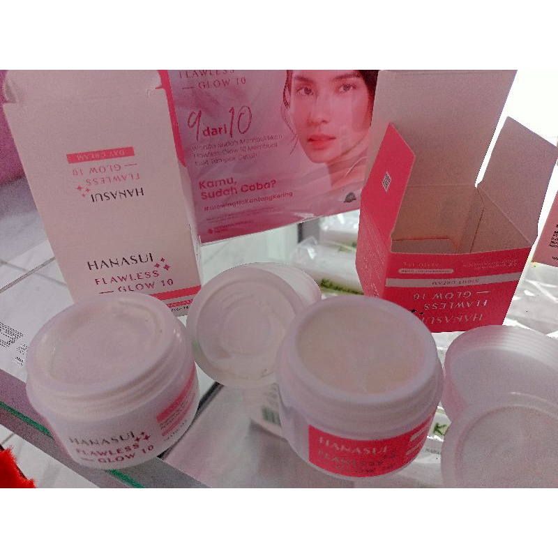 Jual Paket Flawless Hanasui_Glow 10+serum hanasui | Shopee Indonesia