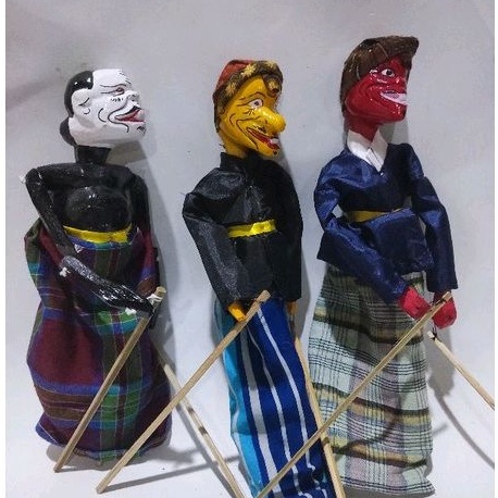 Jual wayang golek Cepot Semar Petruk | Shopee Indonesia