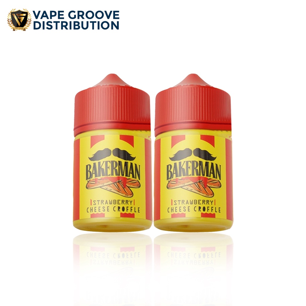 Jual LIQUID BAKERMAN V2 LIQUID BAKERMAN STRAWBERRY CHEESE 60ML BY PUFF ...
