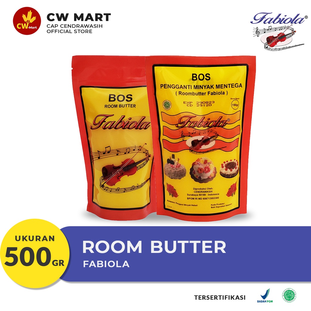 Jual Fabiola Room Butter 500gr | Shopee Indonesia