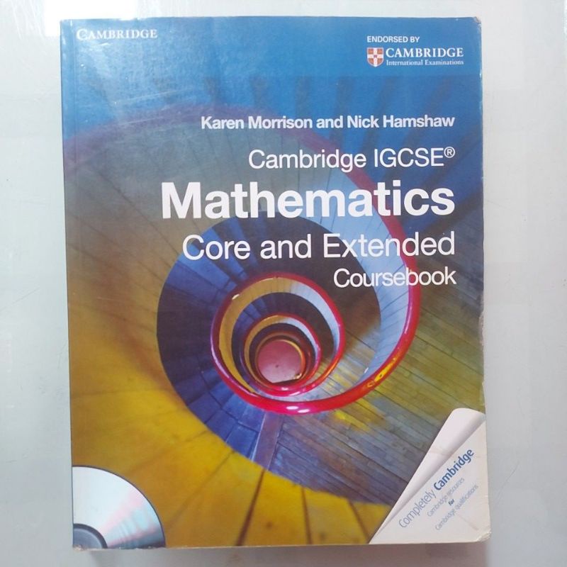 Jual Buku Cambridge IGCSE Mathematics Core and Extended Coursebook with ...