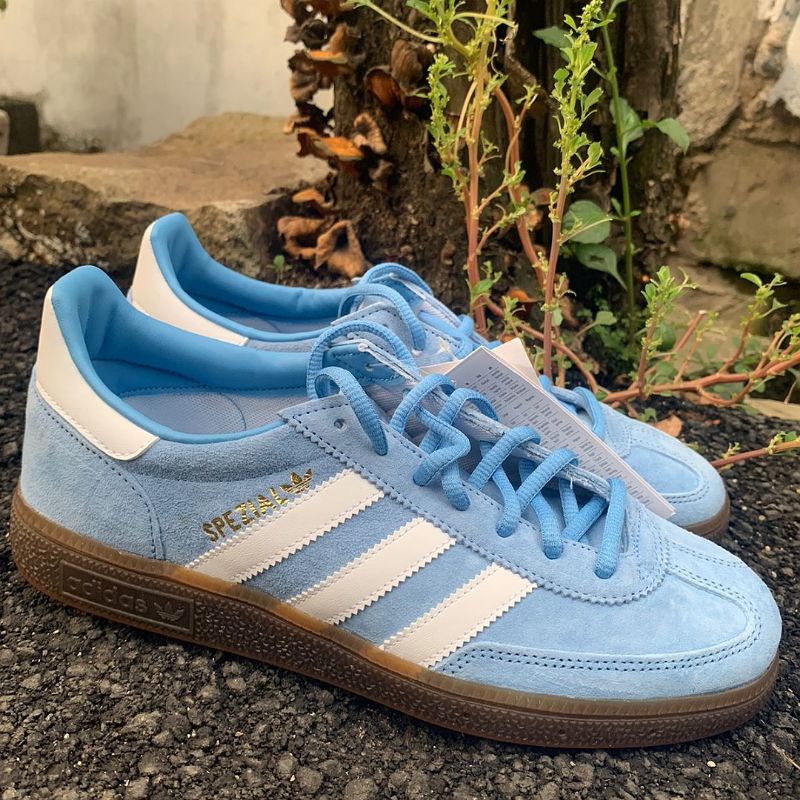 Jual ADIDAS HANDBALL SPEZIAL ICE BLUE 100% ORIGINAL | Shopee Indonesia