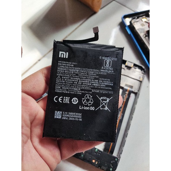 Jual Baterai BN51 Untuk Xiaomi Redmi 8 / 8A / Pro Original Copotan Awet ...