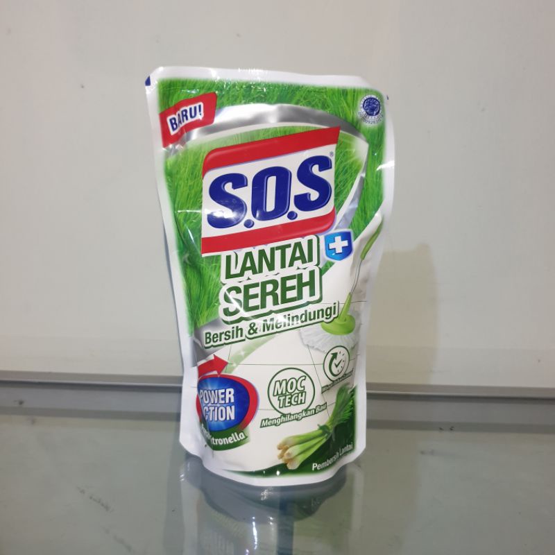 Jual SOS Pembersih Lantai Sereh 700mL | Shopee Indonesia