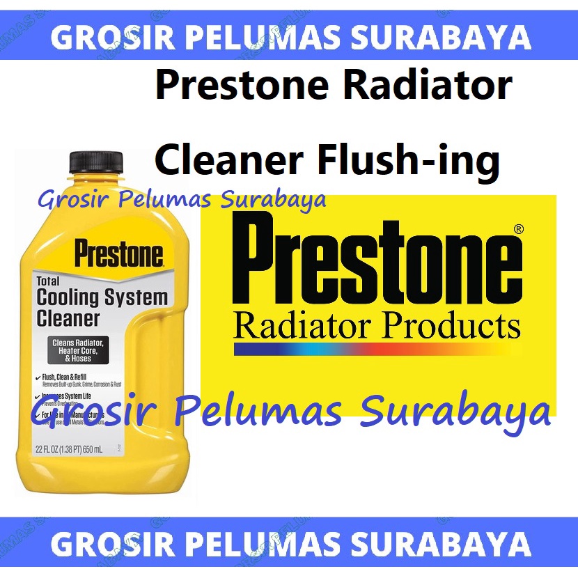 Jual pembersih penguras tangki radiator Flushing - Prestone Total ...