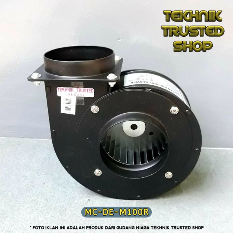 Jual Centrifugal fan direct MC DE100R 40w 220v Blower keong hisap ...