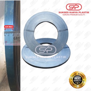 Jual TALI STRAPPING BAND EZER PLAT BESI 3/4 INCI/ TALI KLAM BESI/ KLEM ...