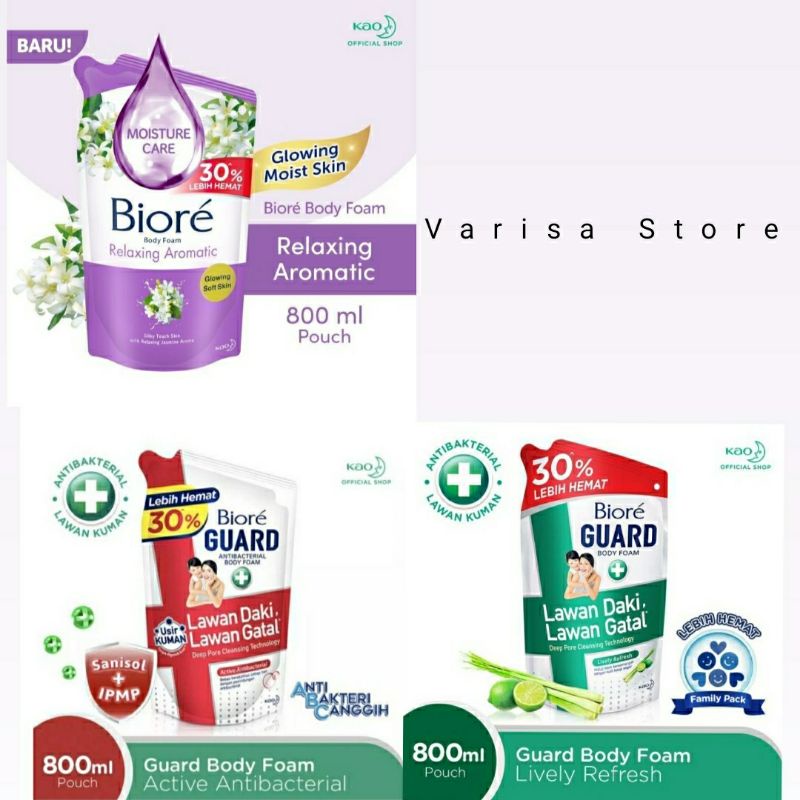 Jual Biore Body Wash Refil 800ml / Sabun mandi cair biore Refil 800ml | Shopee Indonesia