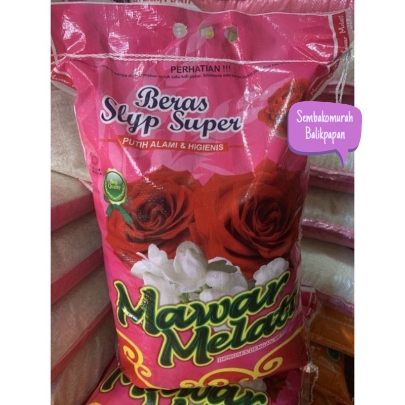 Jual beras mawar 10kg | Shopee Indonesia