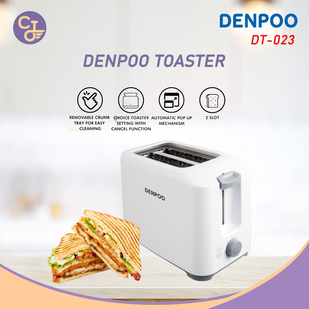 Jual TOASTER DENPOO DT 023 PEMANGGANG ROTI | Shopee Indonesia