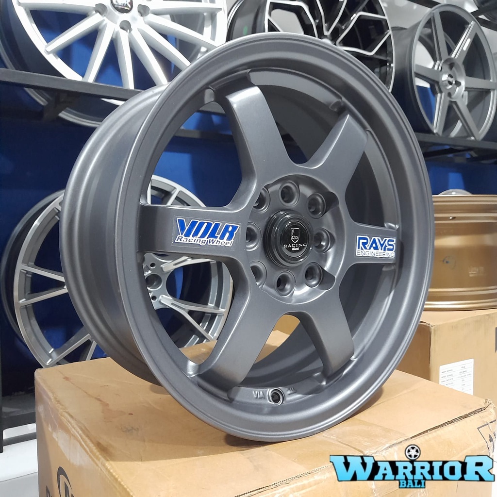 Jual Velg Volk Rays TE37 Ring 15 Lebar 6,5 PCD 4X100/4X114,3 ET35 GMP | Shopee Indonesia