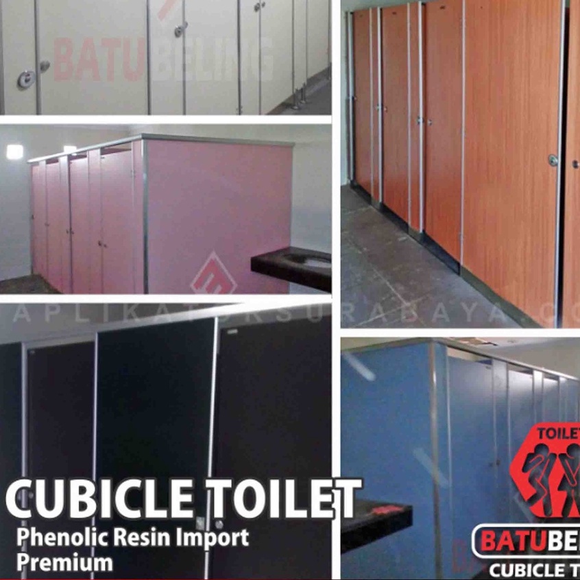 Jual Distributor Toilet Cubicle Phenolic Resin Import Premium Sekat Pintu | Shopee Indonesia