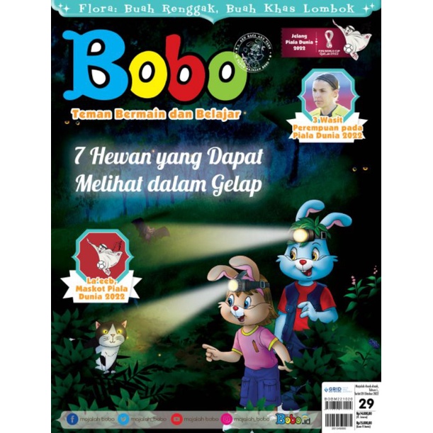 Jual Majalah Anak Bobo No. 29 eds Oktober 2022 | Shopee Indonesia