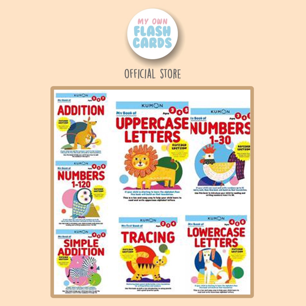 Jual (JUAL SATUAN) Kumon My Book Of seri Addition Tracing Numbers ...