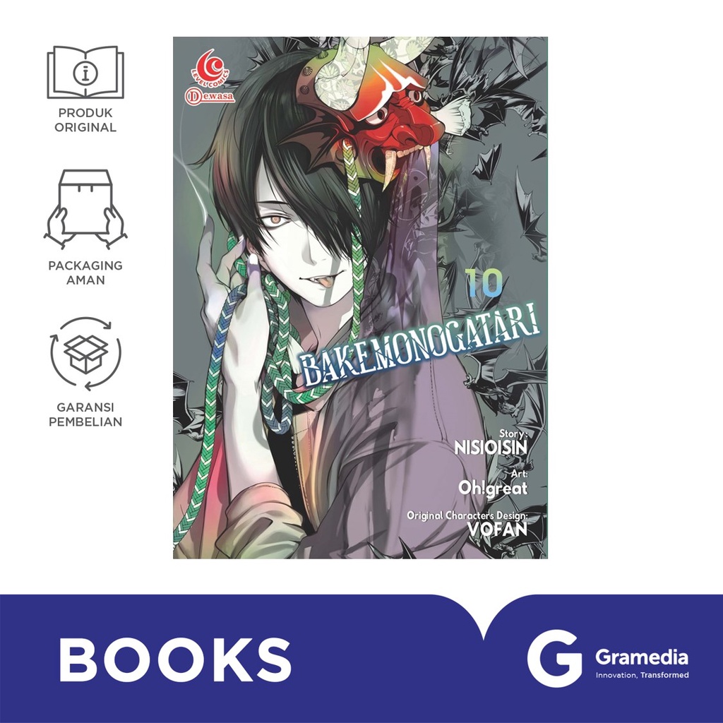 Jual Bakemonogatari 10 (NISIOISIN,OH!GREAT) | Shopee Indonesia