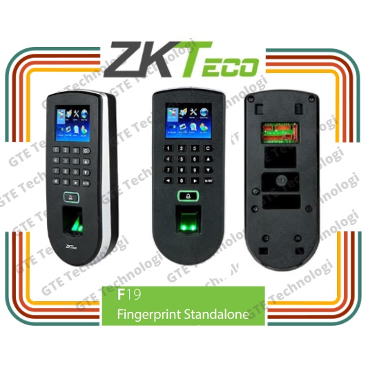 Jual Mesin Absensi Fingerprint Standalone Access Control ZKTeco F19 ...