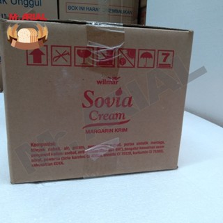 Jual SOVIA Cream Margarine / Margarin Krim / Mentega @15kg / Sovia ...
