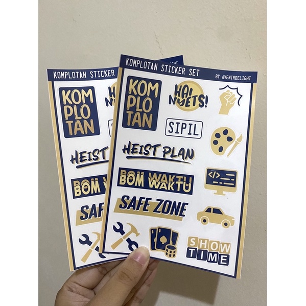 Jual STICKER SET - MENCURI RADEN SALEH | PIKO UCUP SARAH FELLA GOFAR ...