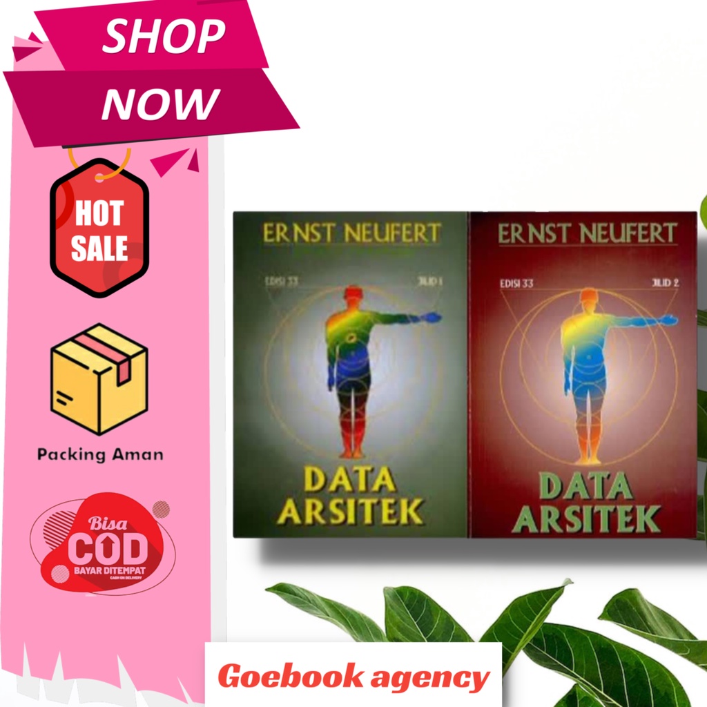 Jual Paket ( 2 Buku ) Data Arsitek Edisi 33 Jilid 1 dan 2 - Ernst ...