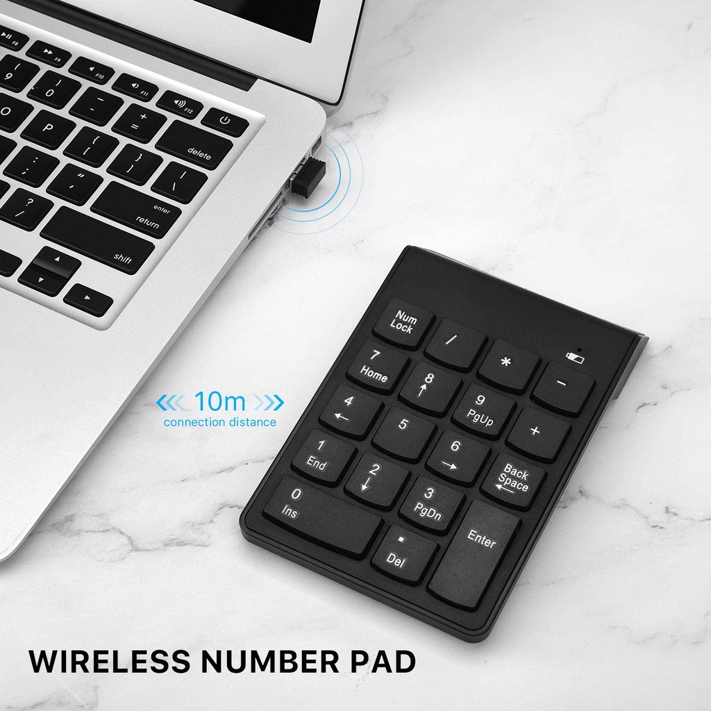 Jual Keyboard Wireles Number Nomerik Numpad Key Pad Mini Angka Nomer 2 ...
